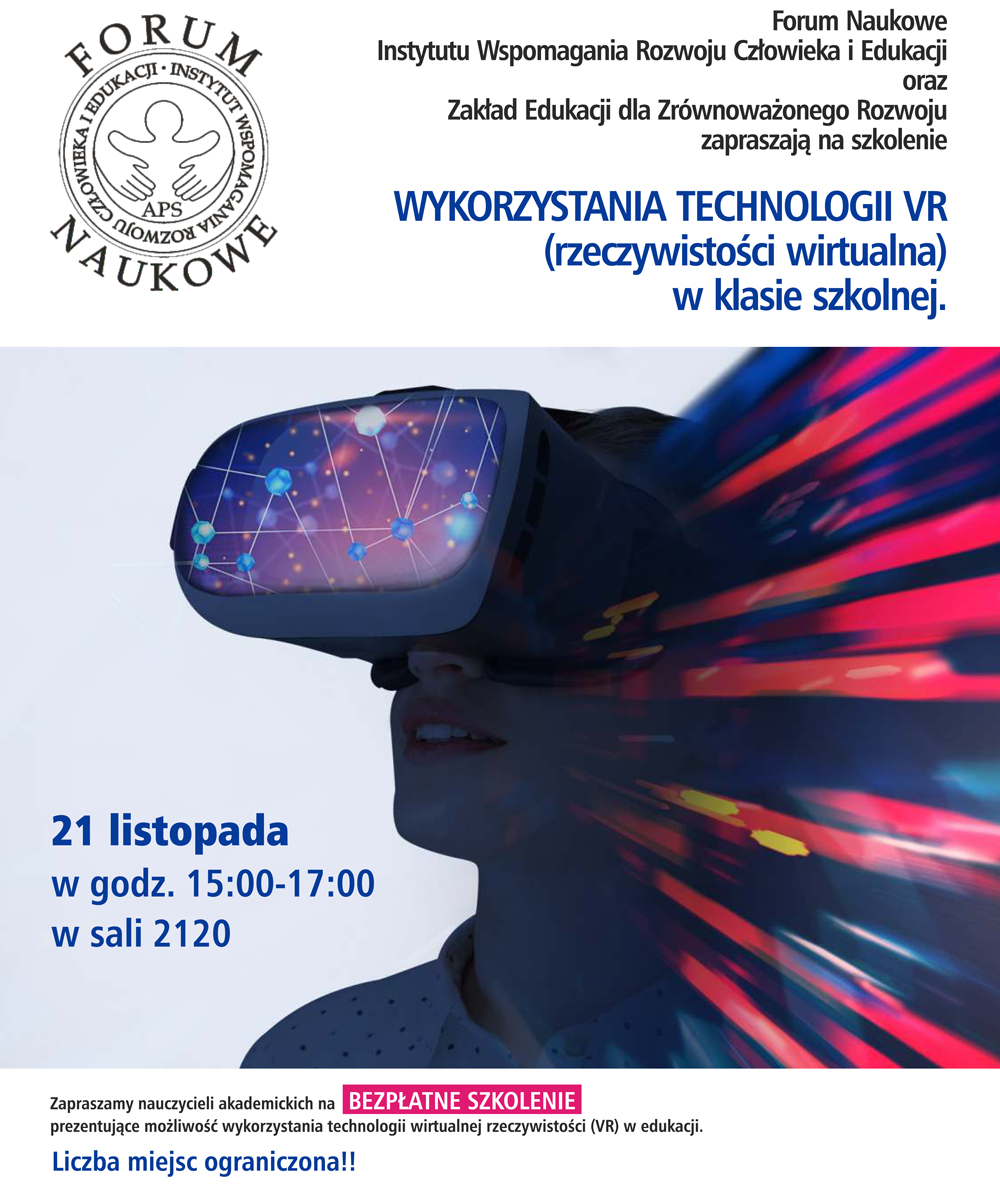 VR w edukacji. Wykorzystanie rzeczywistość wirtualna (VR) w klasie szkolnej VR w edukacji. Wykorzystanie rzeczywistość wirtualna (VR) w klasie szkolnej